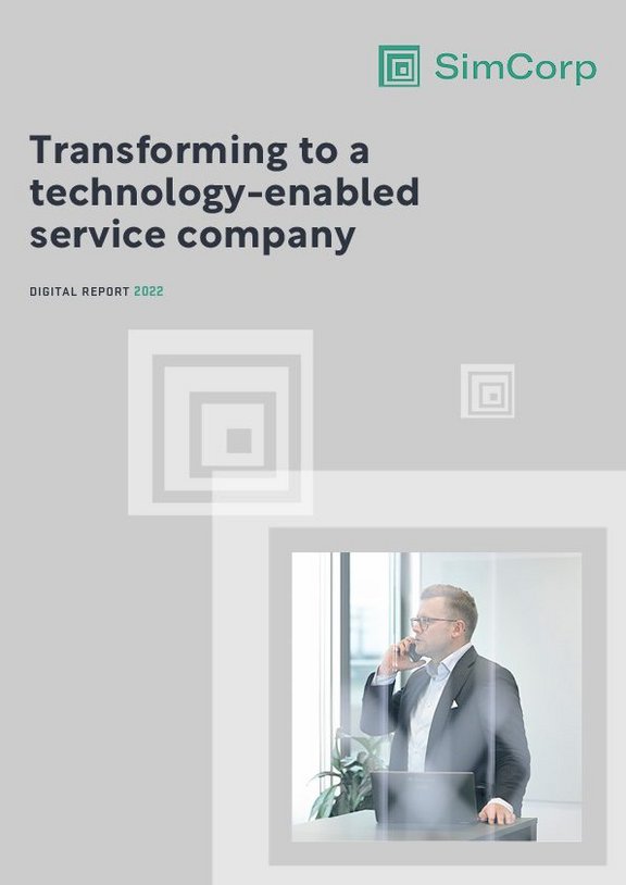 SimCorp:transforming to a technology-enabled service company ...