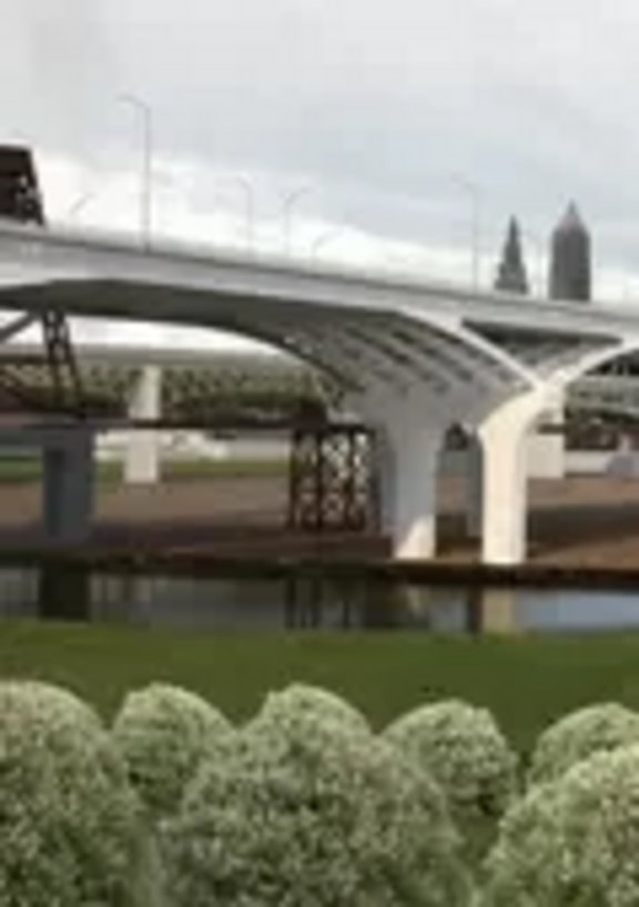 Building George V. Voinovich Bridge: A historic joint venture Brochure ...