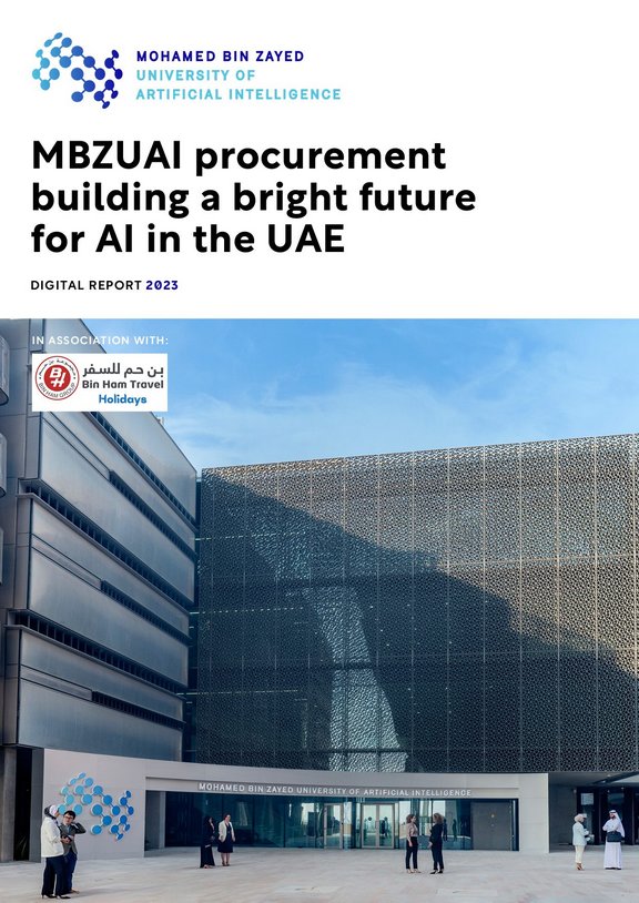 MBZUAI procurement building bright future for AI in the UAE Brochure ...