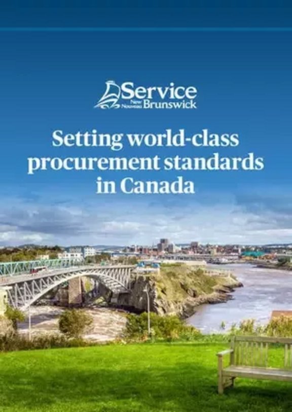 How Service New Brunswick is setting world-class procurement standards ...