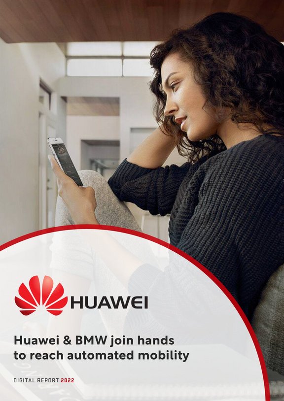 Huawei & BMW join hands to reach automated mobility Brochure | EV Magazine