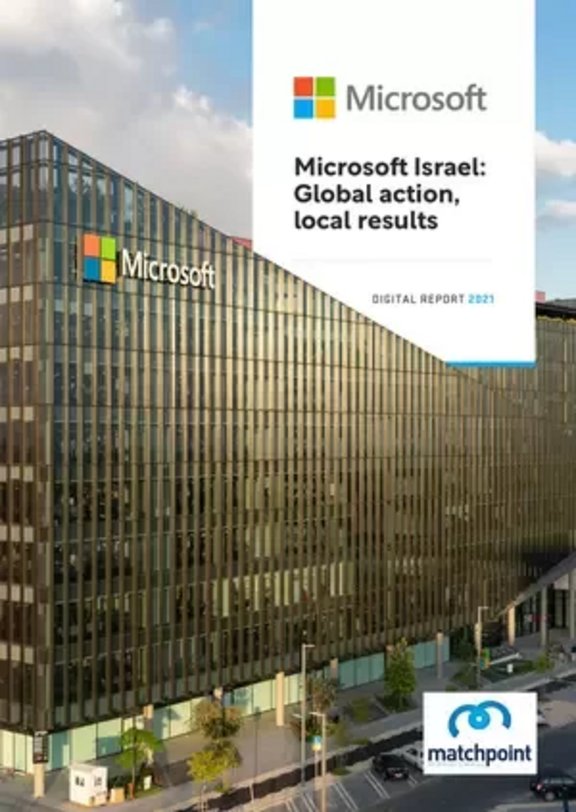 Microsoft Israel: Global action, local results Brochure | Procurement ...