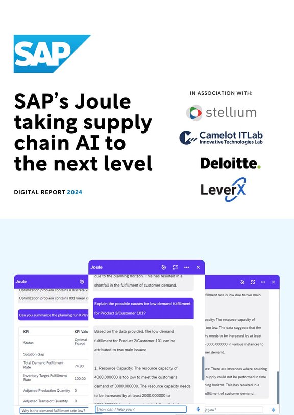 SAP’s Joule taking supply chain AI to the next level Brochure | Supply ...