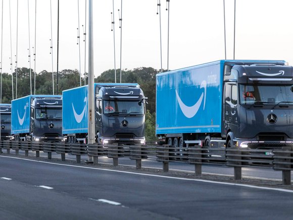 Inside Amazon's Record-Breaking UK Electric Fleet | Supply Chain Magazine