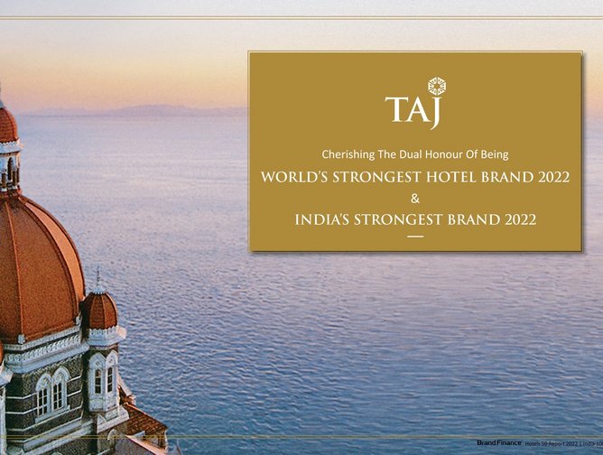 India’s Taj ranked world’s strongest hotel brand, again | Business ...