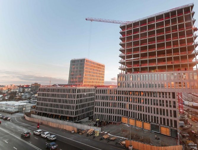 Construction site time lapse office building | Kap West, Munich - OFB ...