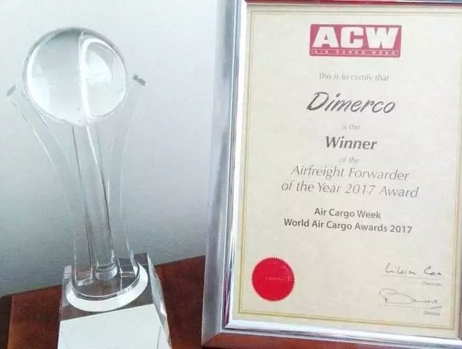 Dimerco wins Airfreight Forwarder of the Year 2017 | Supply Chain Magazine