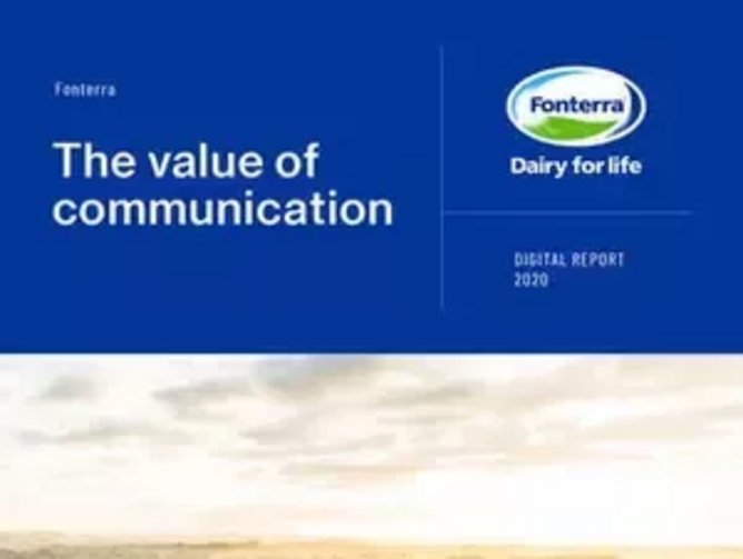 Fonterra: the value of communication | Technology Magazine