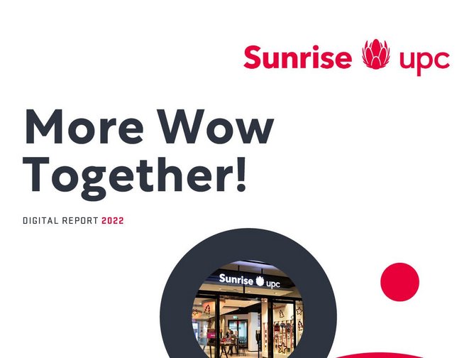 Sunrise UPC: More Wow together! | Technology Magazine