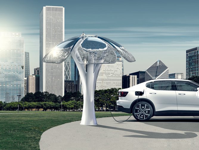 SolarBotanic partners to develop prototype EV charging tree | EV Magazine