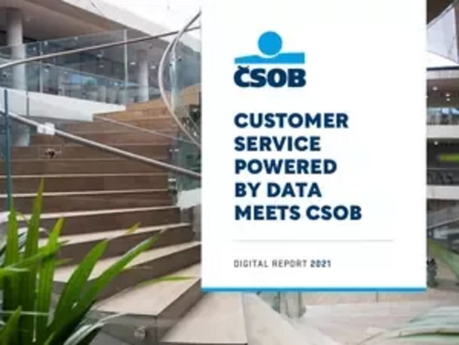 Customer service powered by data meets CSOB | FinTech Magazine