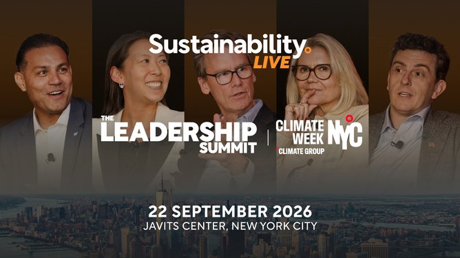 Sustainability LIVE @ Climate Week NYC 2026 | Sustainability Magazine