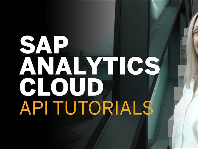 SAP Analytics Cloud: Embed Your Analytical Insights Into a Web ...