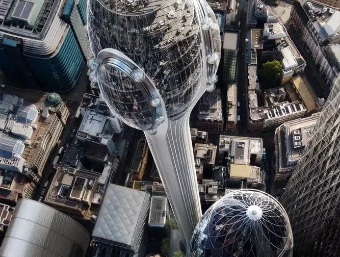 J. Safra Group and Foster + Partners reveal plans for London’s Tulip ...