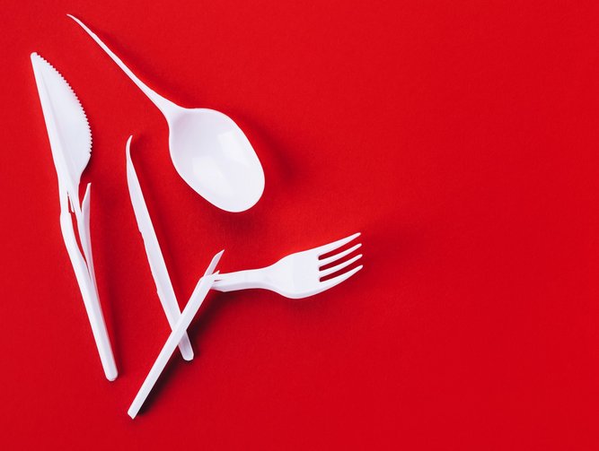 Single-use plates, cutlery and trays to be banned in England ...