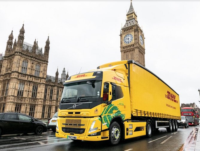 Electric Volvo trucks 'a milestone' on DHL net zero journey | EV Magazine