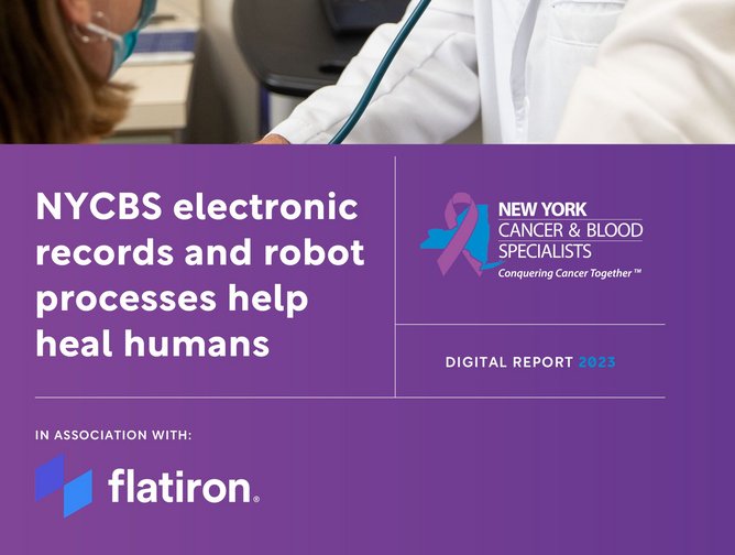 NYCBS electronic records and robot processes help heal human | Technology Magazine