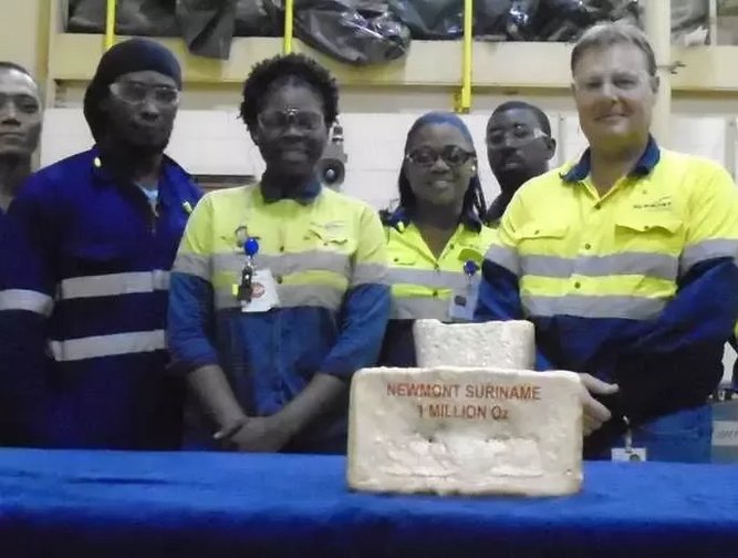 Newmont's Merian Gold mine achieves one million oz milestone | Mining ...