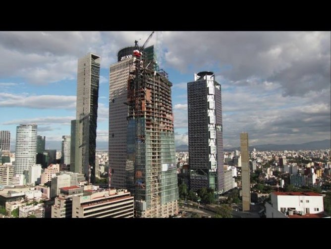 Chapultepec UNO - Cinematic Skyscraper Timelapse in Mexico City ...