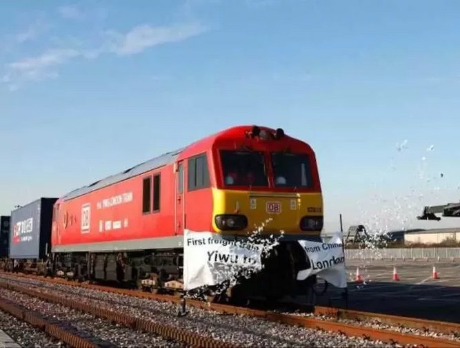 First freight train from China arrives in London | Supply Chain Magazine