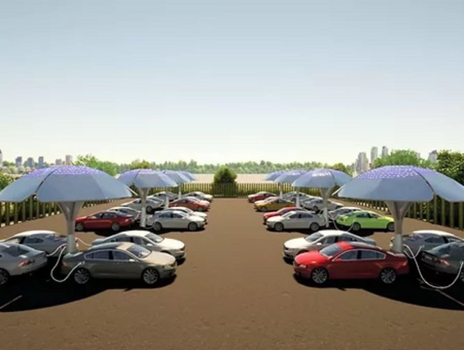 SolarBotanic’s solar-powered tree that could charge EVs | EV Magazine