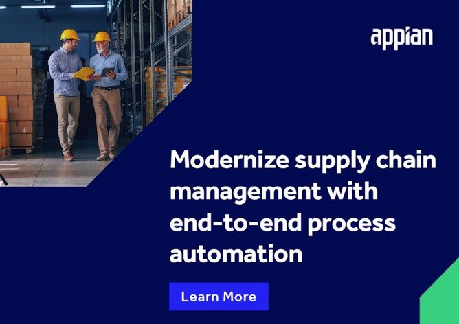 Unlock the potential of digital transformation with Appian | Supply Chain Magazine