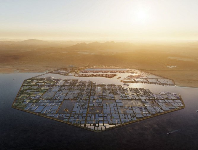 What to know about Oxagon, the NEOM city open for business | Business ...
