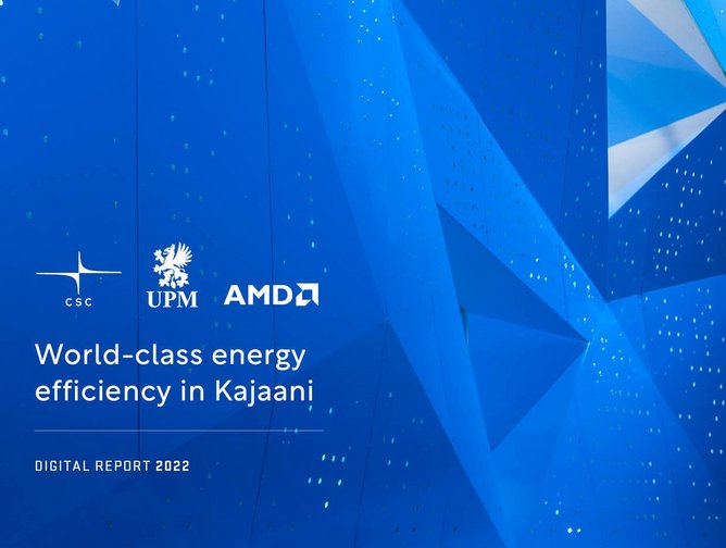 CSC/UPM/AMD: World-class energy efficiency in Kajaani | Sustainability ...