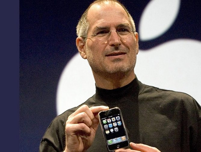 Steve Jobs Unveils The Original iPhone - Macworld San Francisco 2007 ...