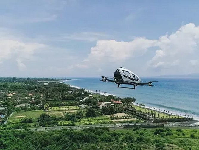 Behind the scenes at EHang, the autonomous aerial vehicle | Technology ...
