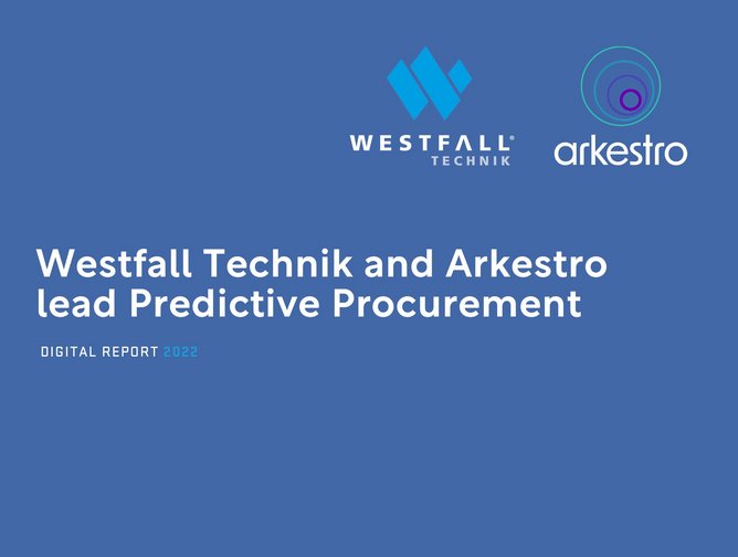 Westfall Technik and Arkestro lead Predictive Procurement | Supply Chain Magazine