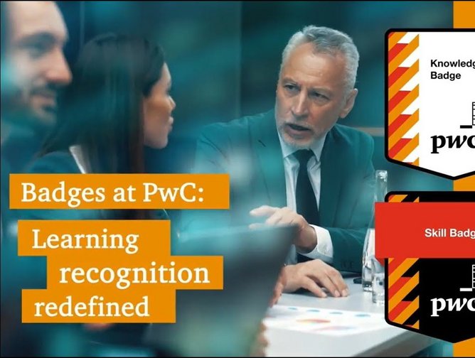 Badges at PwC | Manufacturing Digital