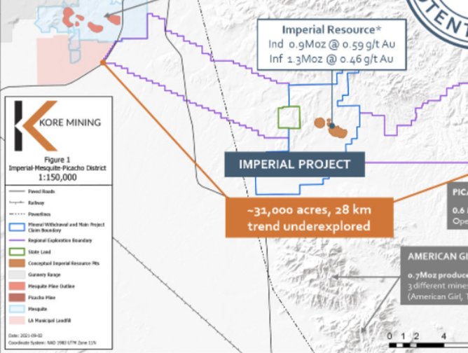 Kore Mining reports $610mn NPV for Imperial Oxide Gold | Mining Digital