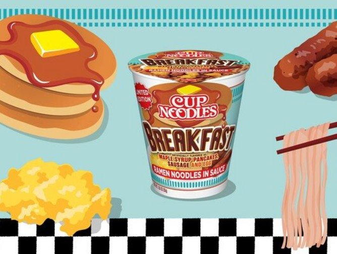 Instant Ramen Company Nissin launches breakfast noodles | Food and ...