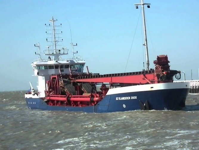 Trailing Suction Hopper Dredger DC VLAANDEREN 3000 (De Cloedt Group) on ...