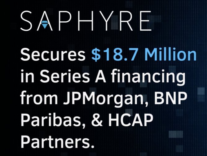 Saphyre Secures $18.7 Million in Series A Funding Round | FinTech Magazine