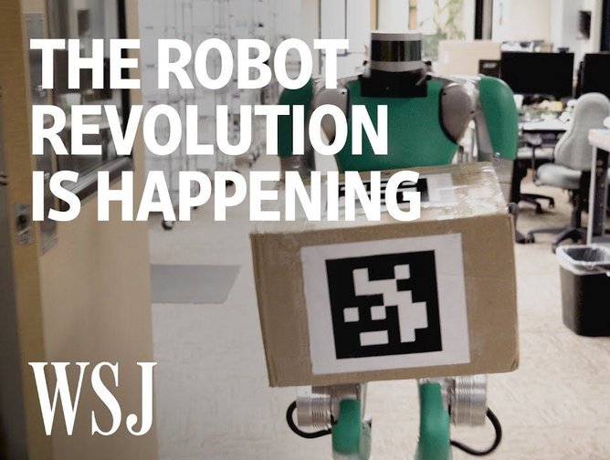 The Robot Revolution Is Happening-Like It or Not | WSJ | Manufacturing ...