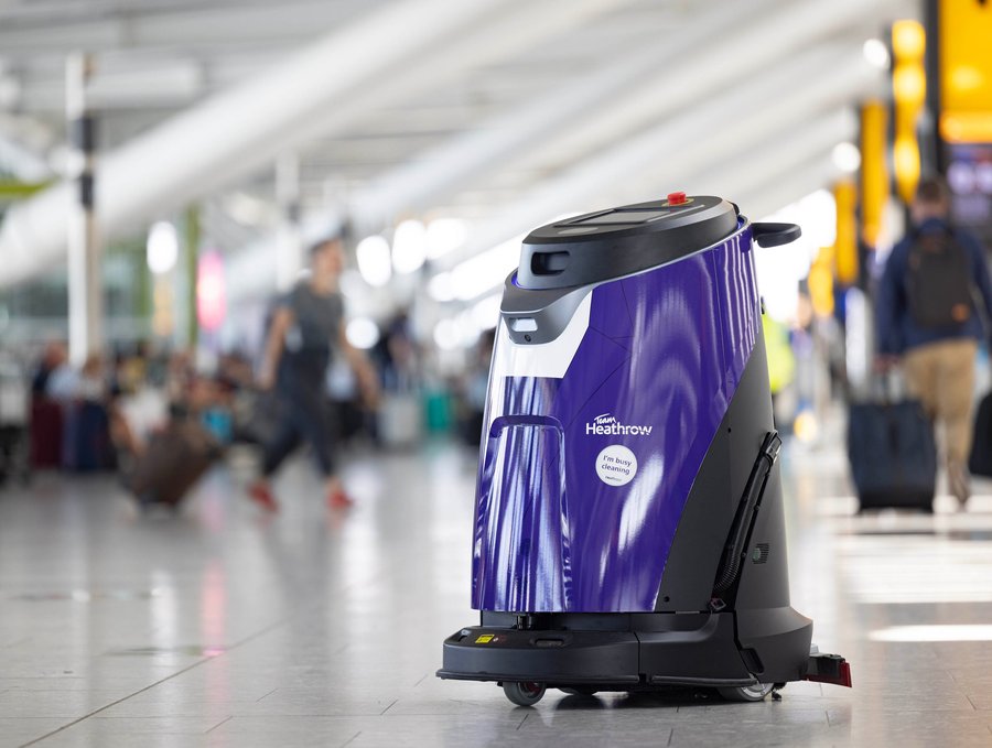 Can Heathrow and Mitie’s Robots Make Cleaning Sustainable ...